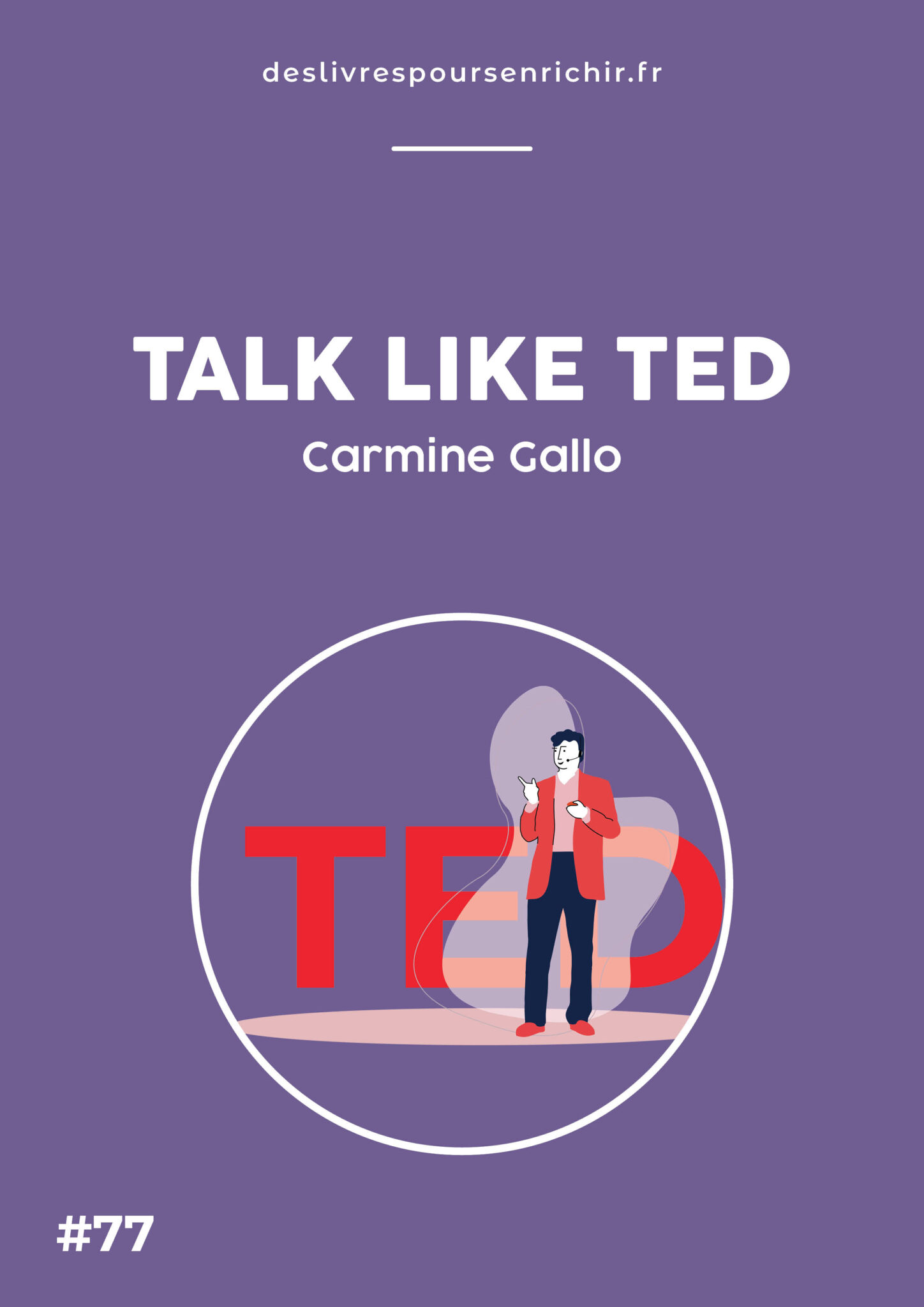TALK LIKE TED (synthèse PDF et audio) - Des Livres pour s'enrichir